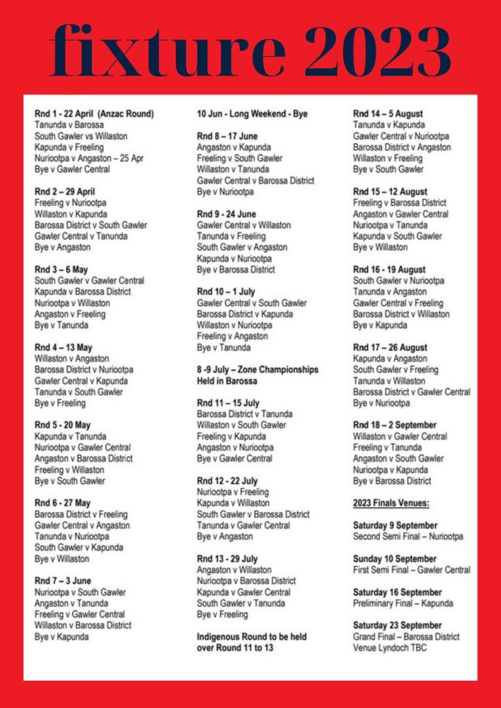 Season Information - Willaston Sporting Clubs