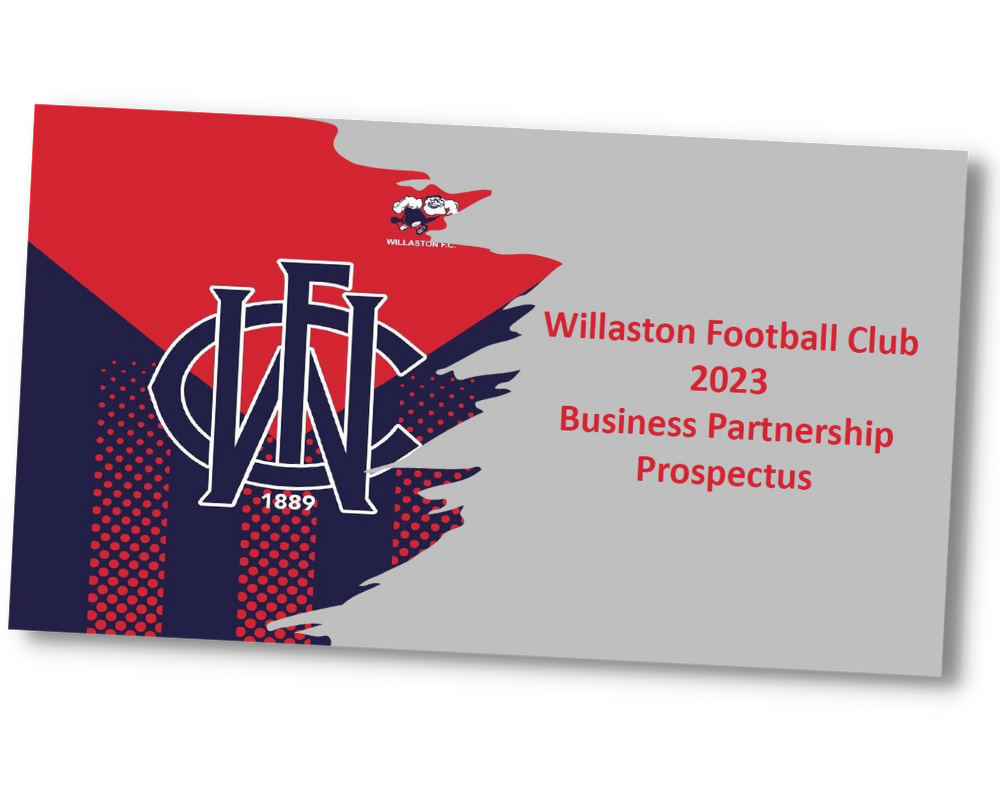 Become A Sponsor - Willaston Sporting Clubs